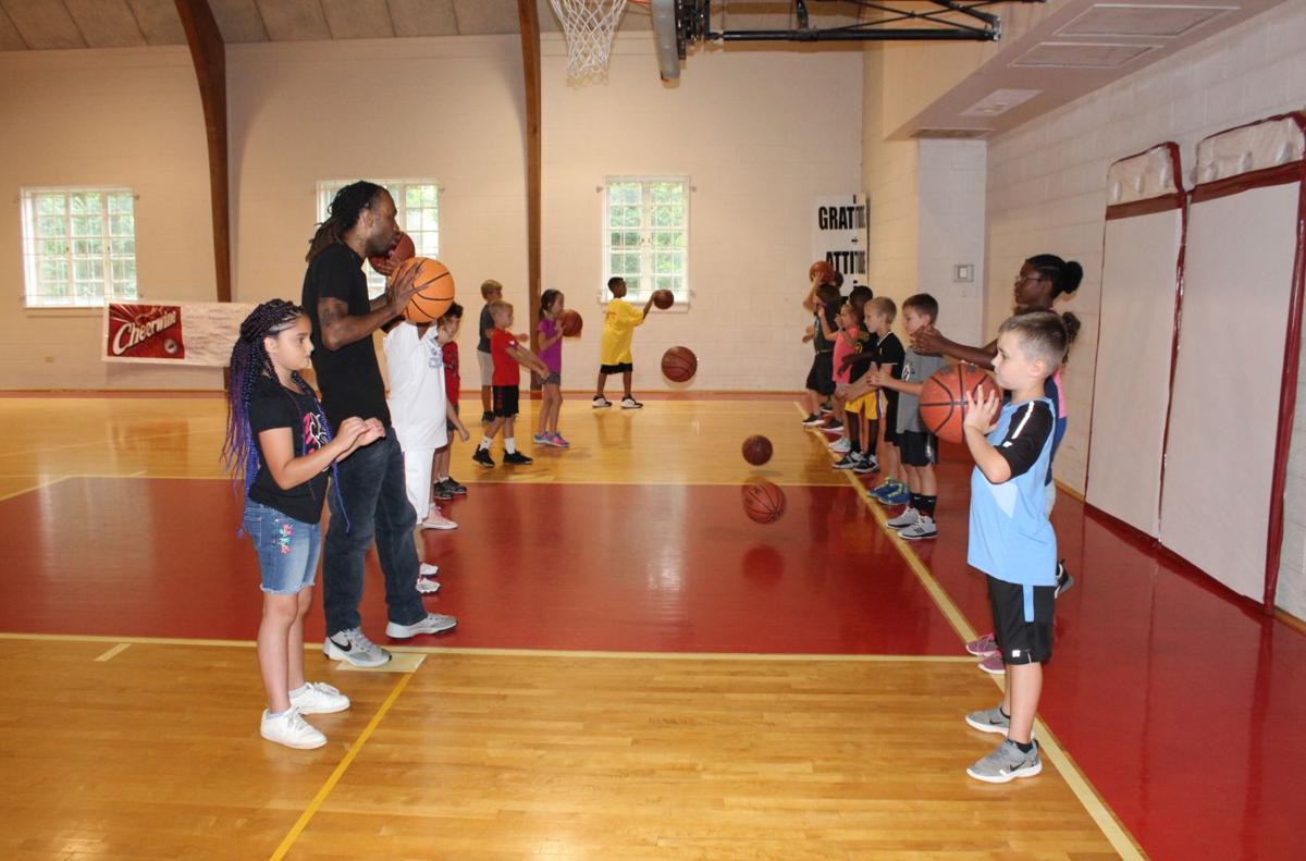 Basketball Camp teaches students basketball, math and how to be thankful