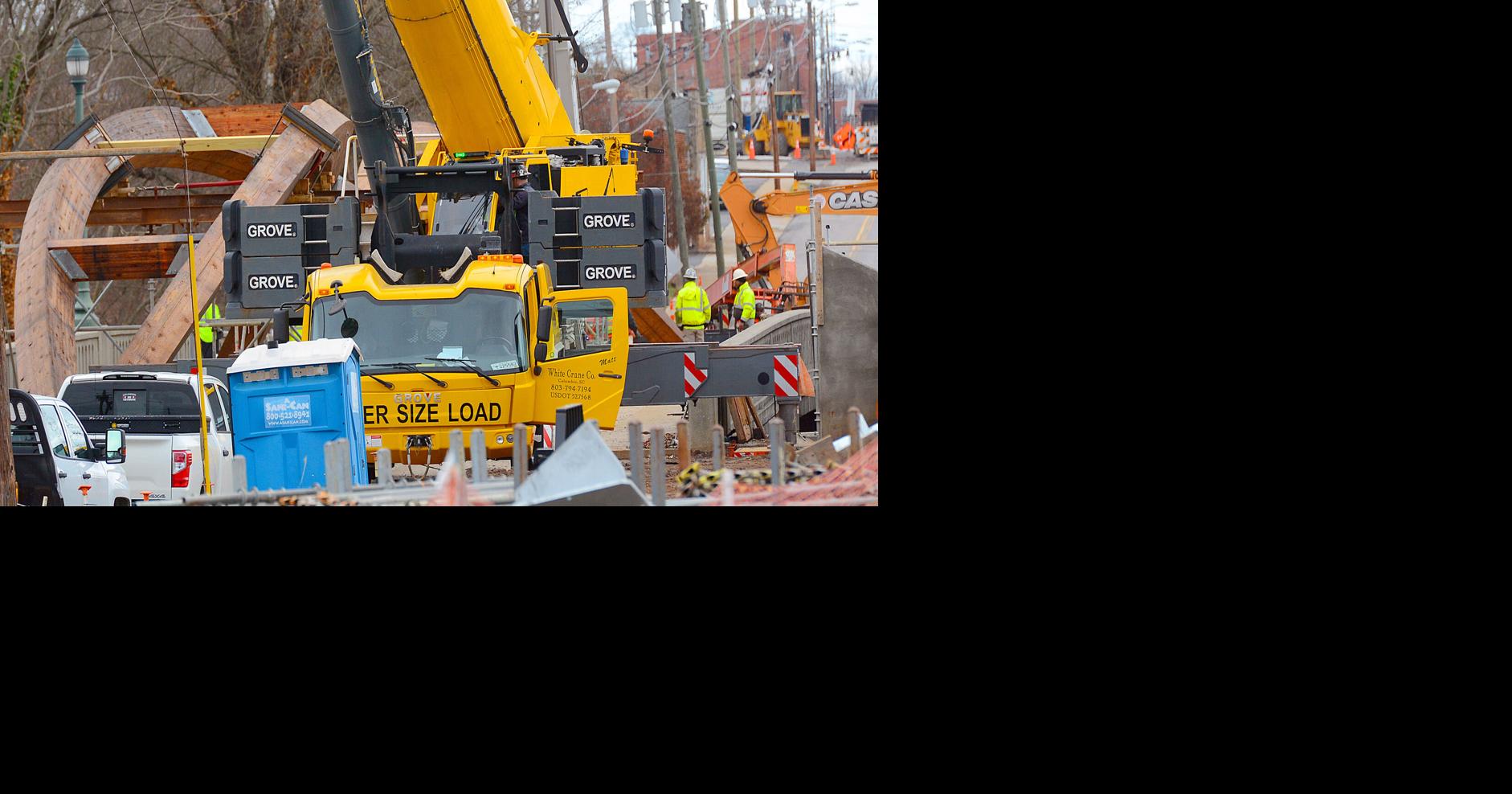 Section of Hwy. 127 to close as Hickory places arches over pedestrian ...