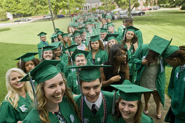 A.L. Brown High School graduation 2013