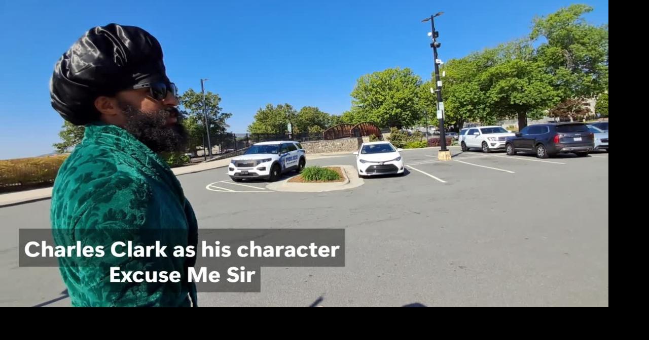 Charles Clark tries to gain followers as different funny characters in ...