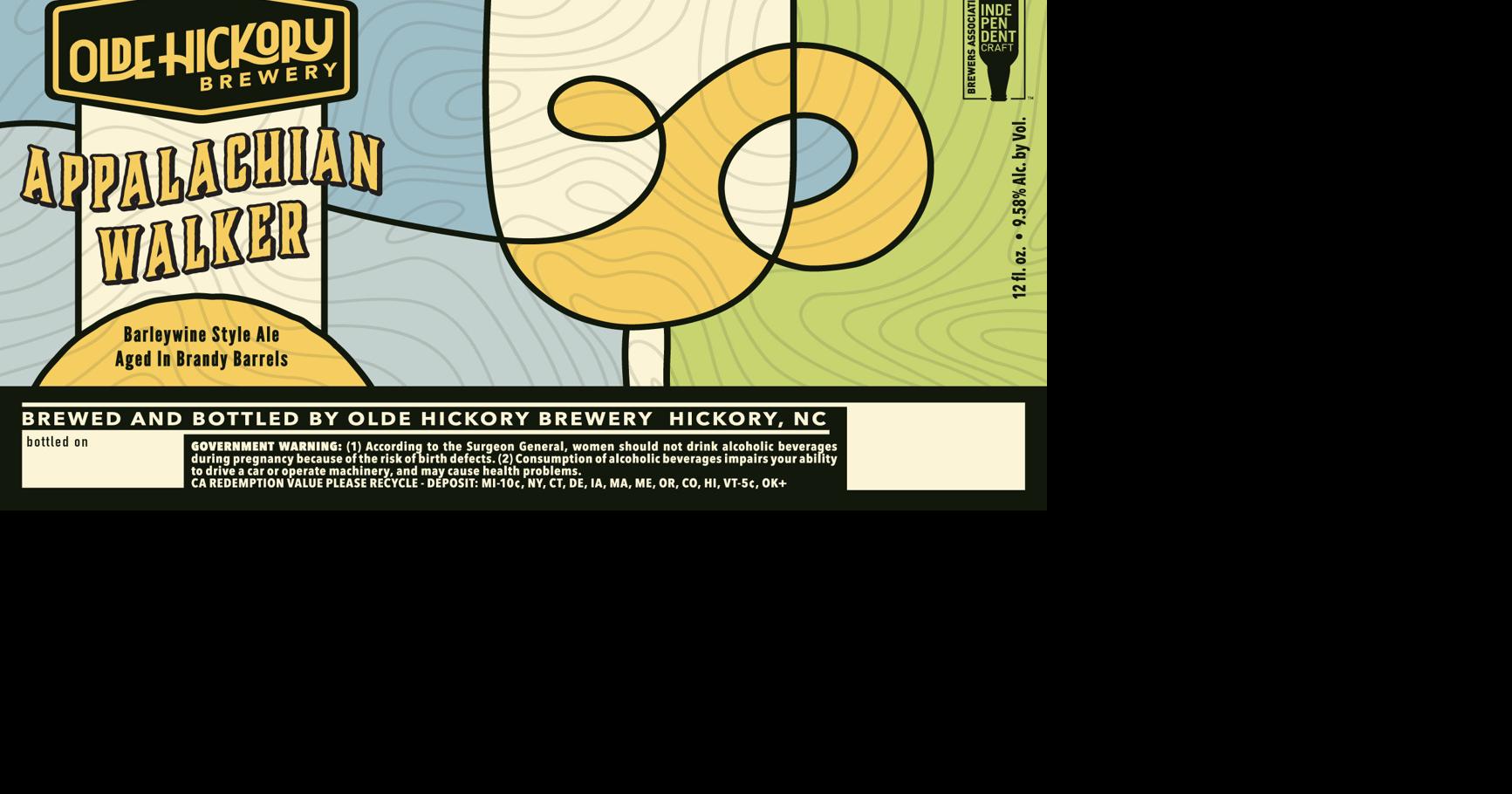 Olde Hickory Brewery label honored in statewide competition