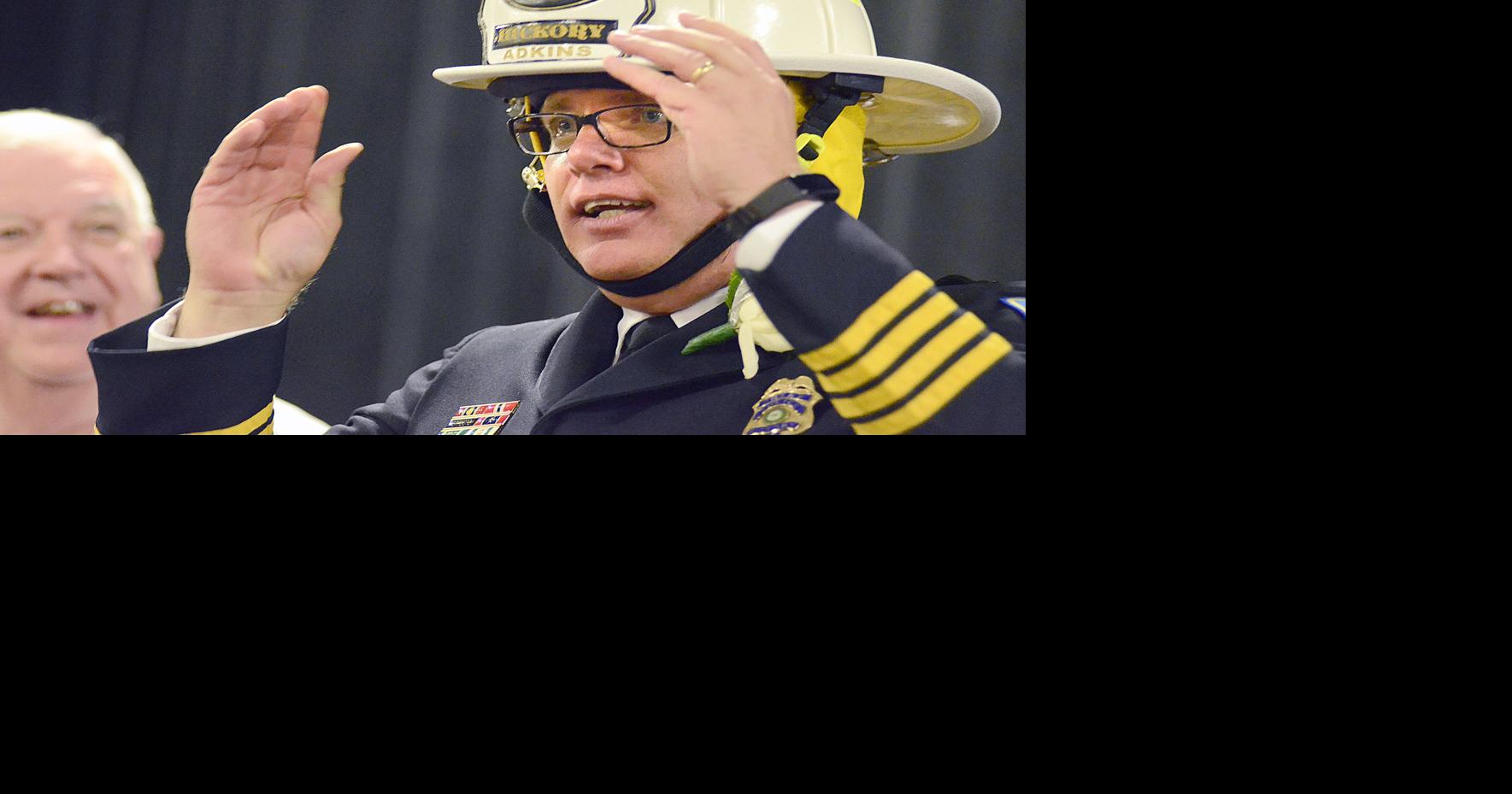 As Adkins retires as chief of police, Whisnant ready to serve Hickory