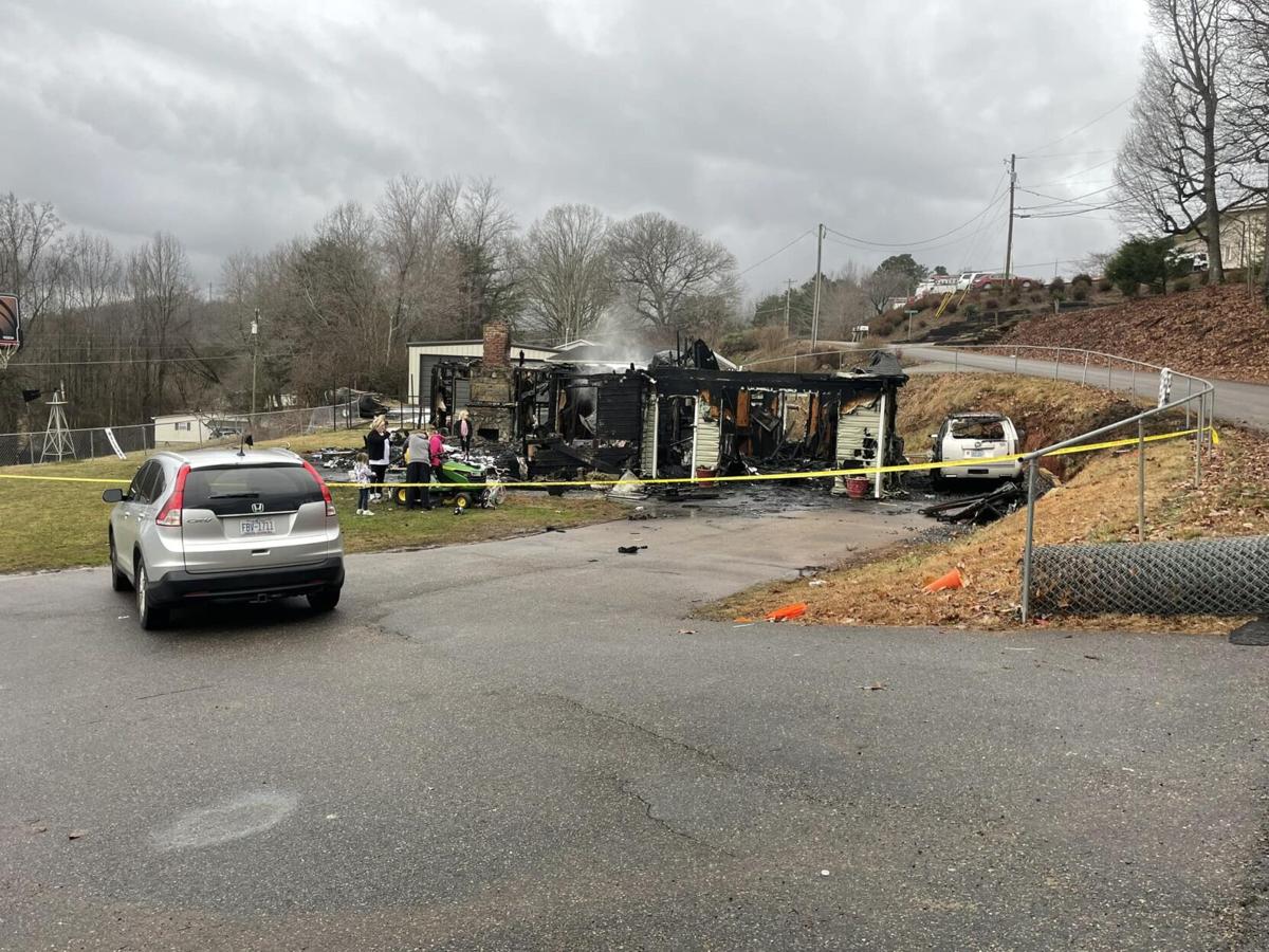 Caldwell County home gutted in Tuesday fire; no injuries reported