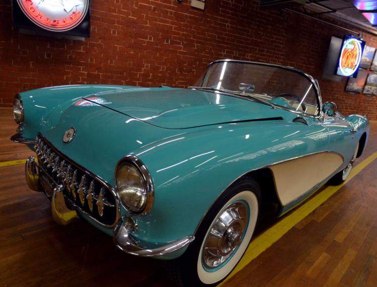 Classic cars & trucks at new Paramount facility in Hickory