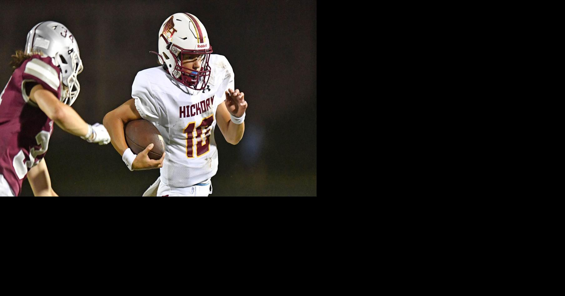 Stober throws 5 TD passes as Hickory pulls away from Spartans