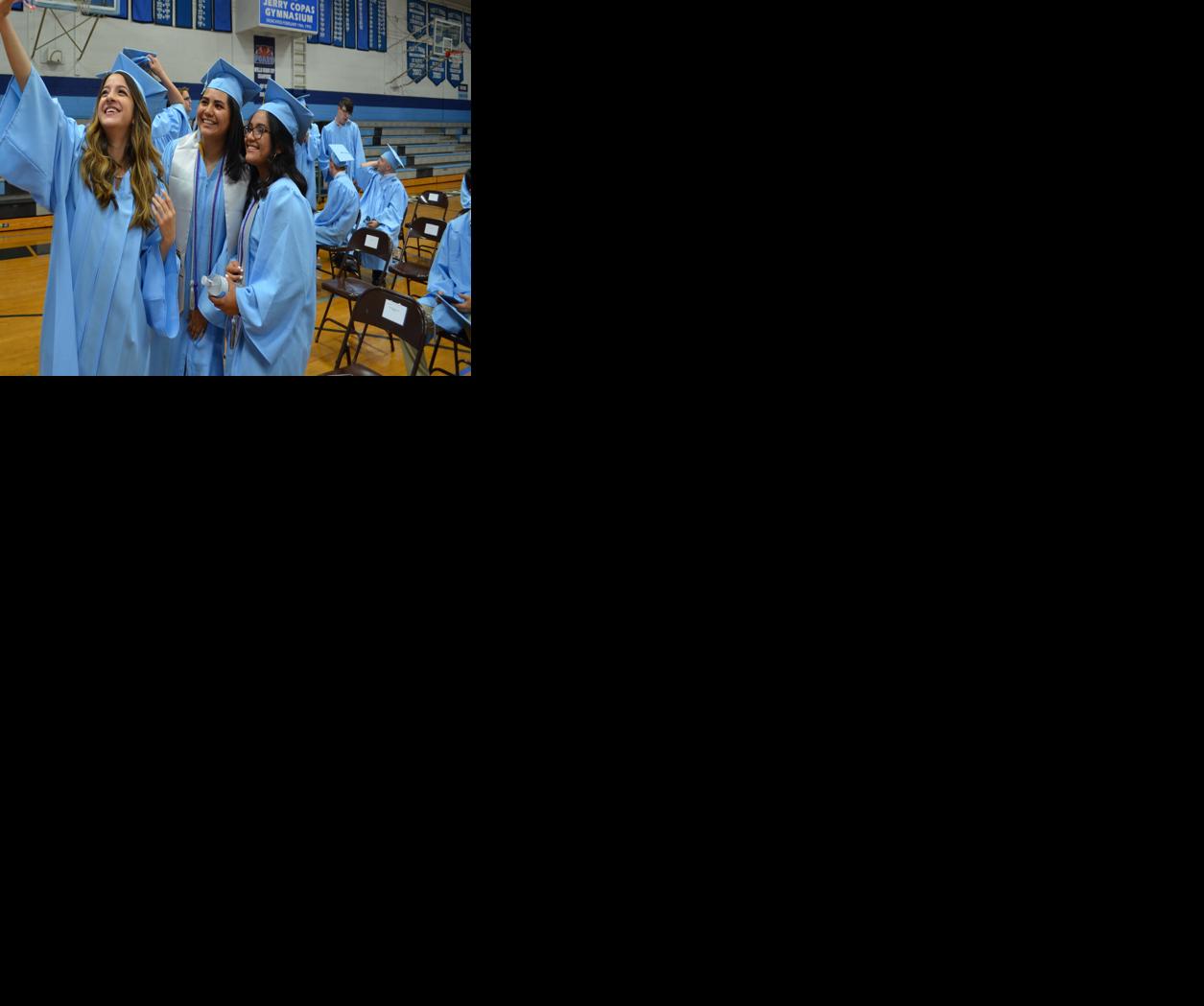 Fred T. Foard graduates toss hats in celebration; see the photos and ...