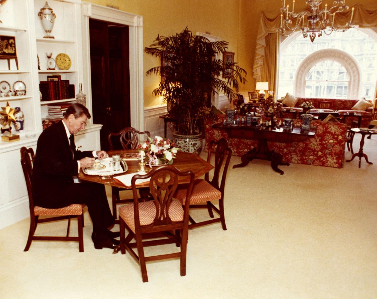 Nancy Reagan: White House glamour mixed with a homey touch | News ...