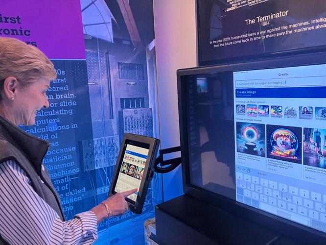 Business, education leaders talk AI at science center forum
