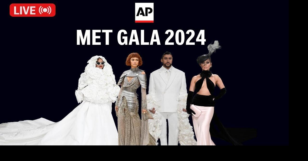 Met Gala 2024: Watch as stars walk the carpet