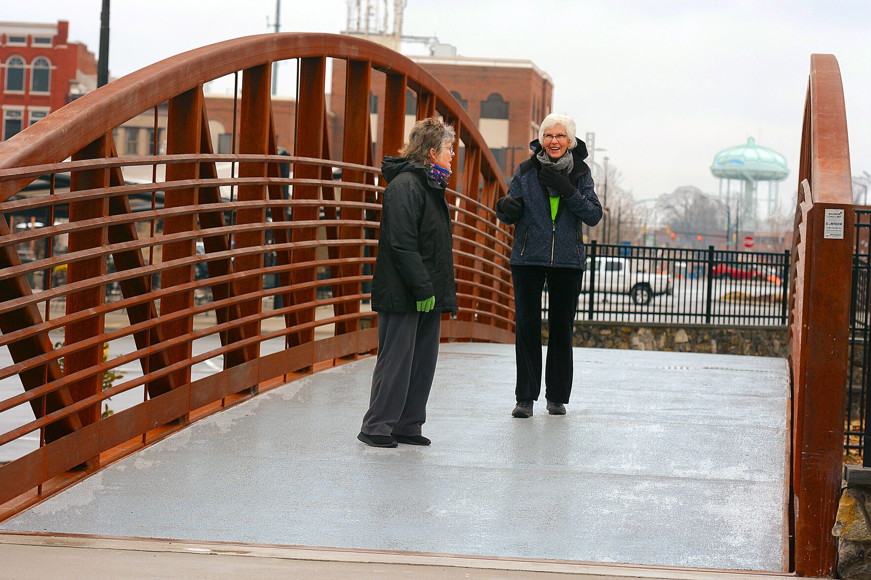 City Walk pedestrian bridge by Union Square is open