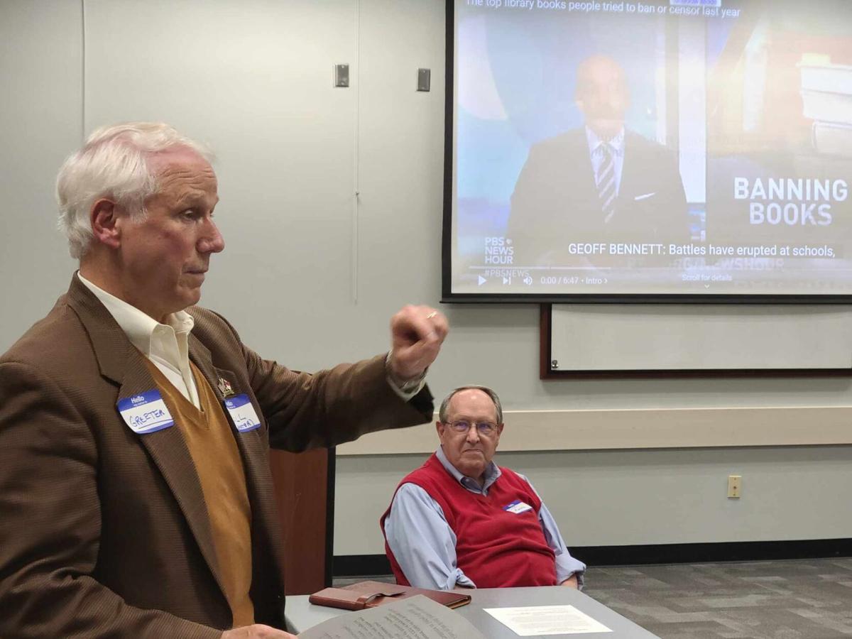 Catawba County school board member joins talk on books