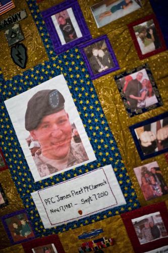 Exhibit honors McClamrock a year after death in Iraq