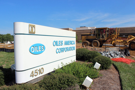 OILES expands Concord headquarters