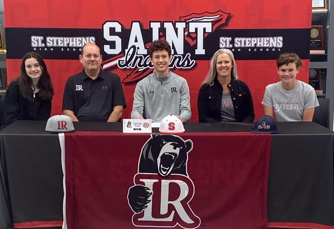 St. Stephens' Tate signs with LR for baseball