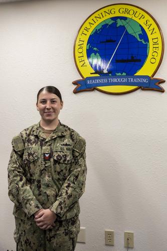Montana Towery of Hickory NC serves in Navy in San Diego