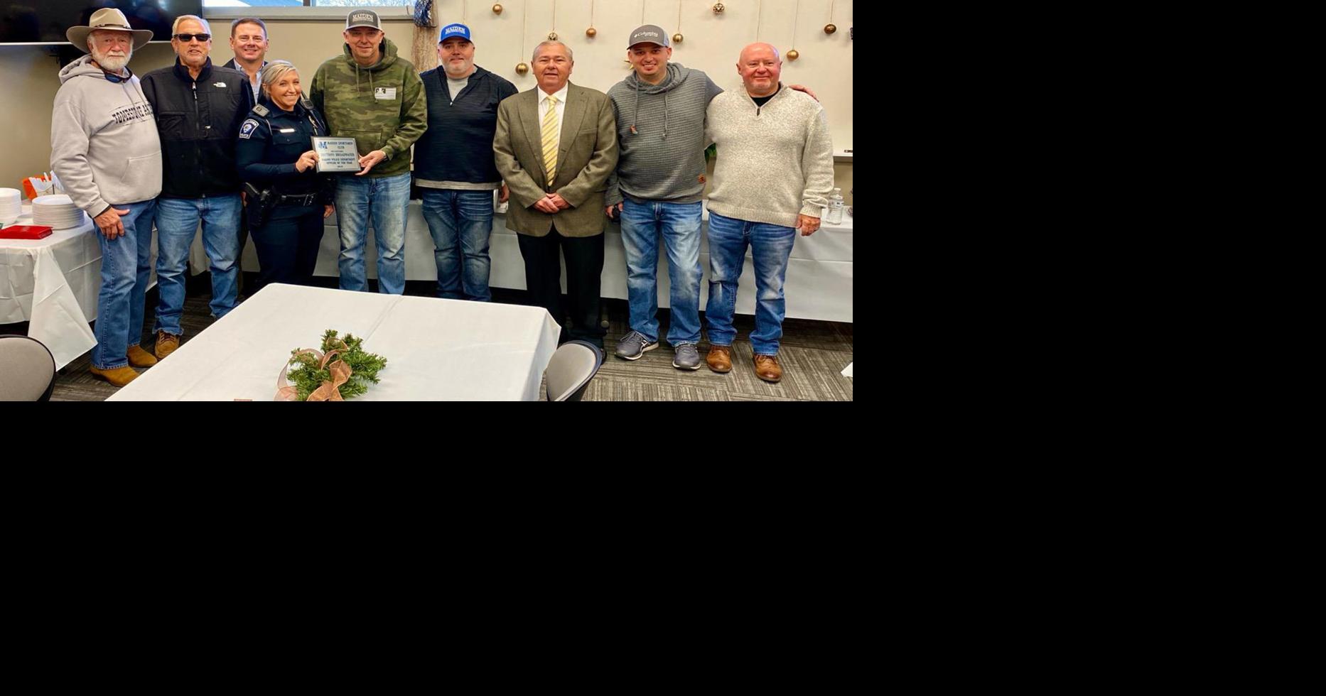 Maiden Police Officer honored