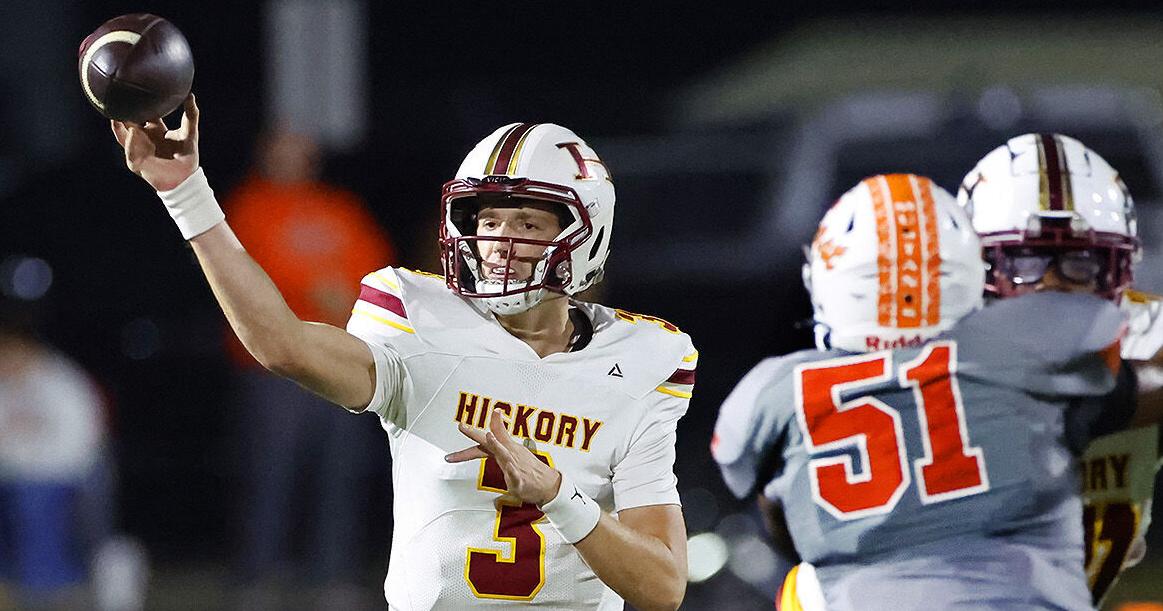 Hickory High School NC football wins East Lincoln game