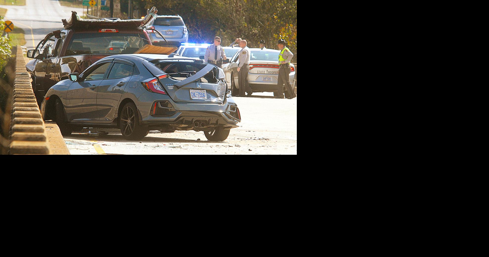 US Hwy. 321 bridge closed due to multi-vehicle crash