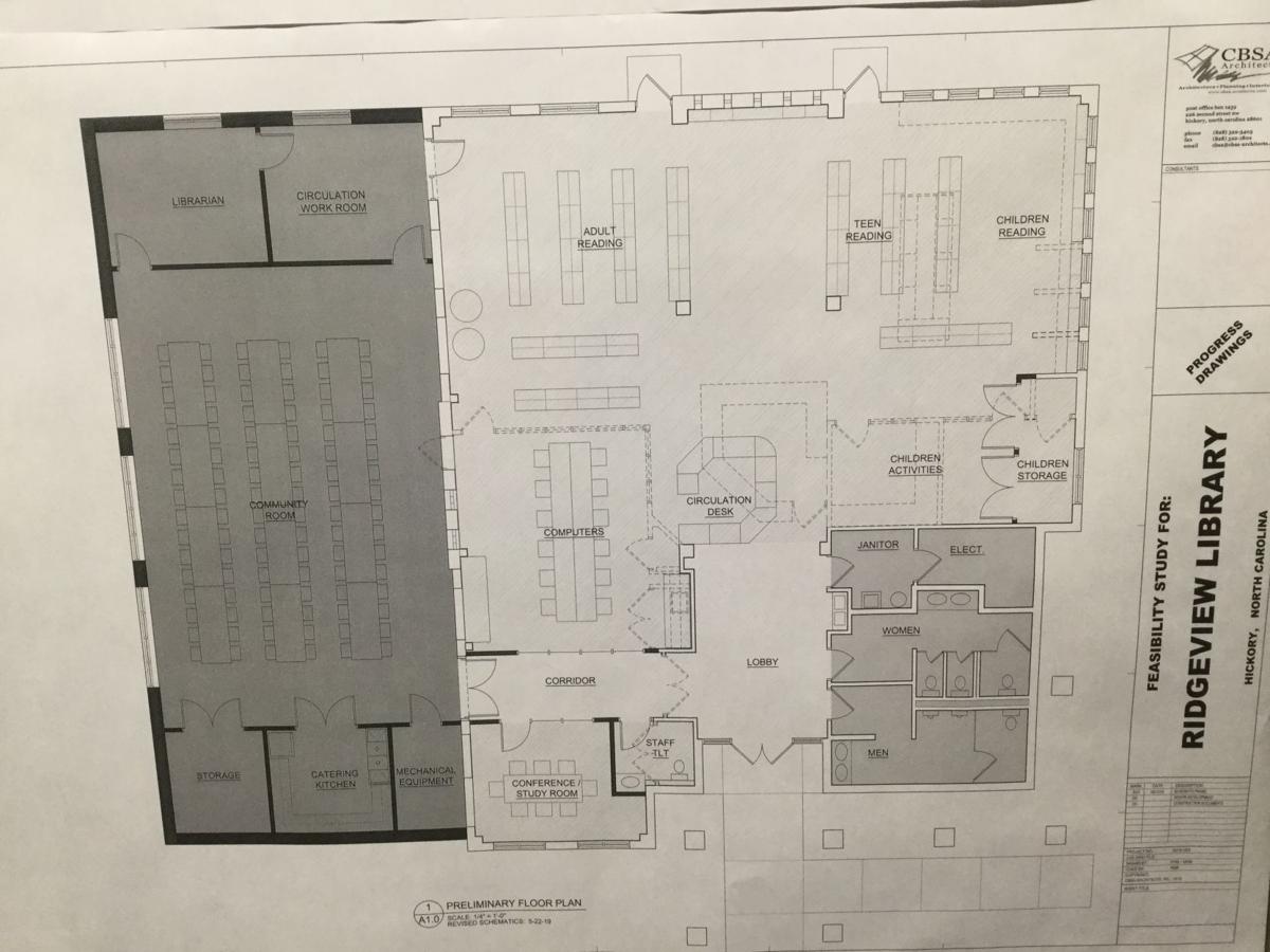 Preliminary library expansion plans unveiled in Ridgeview