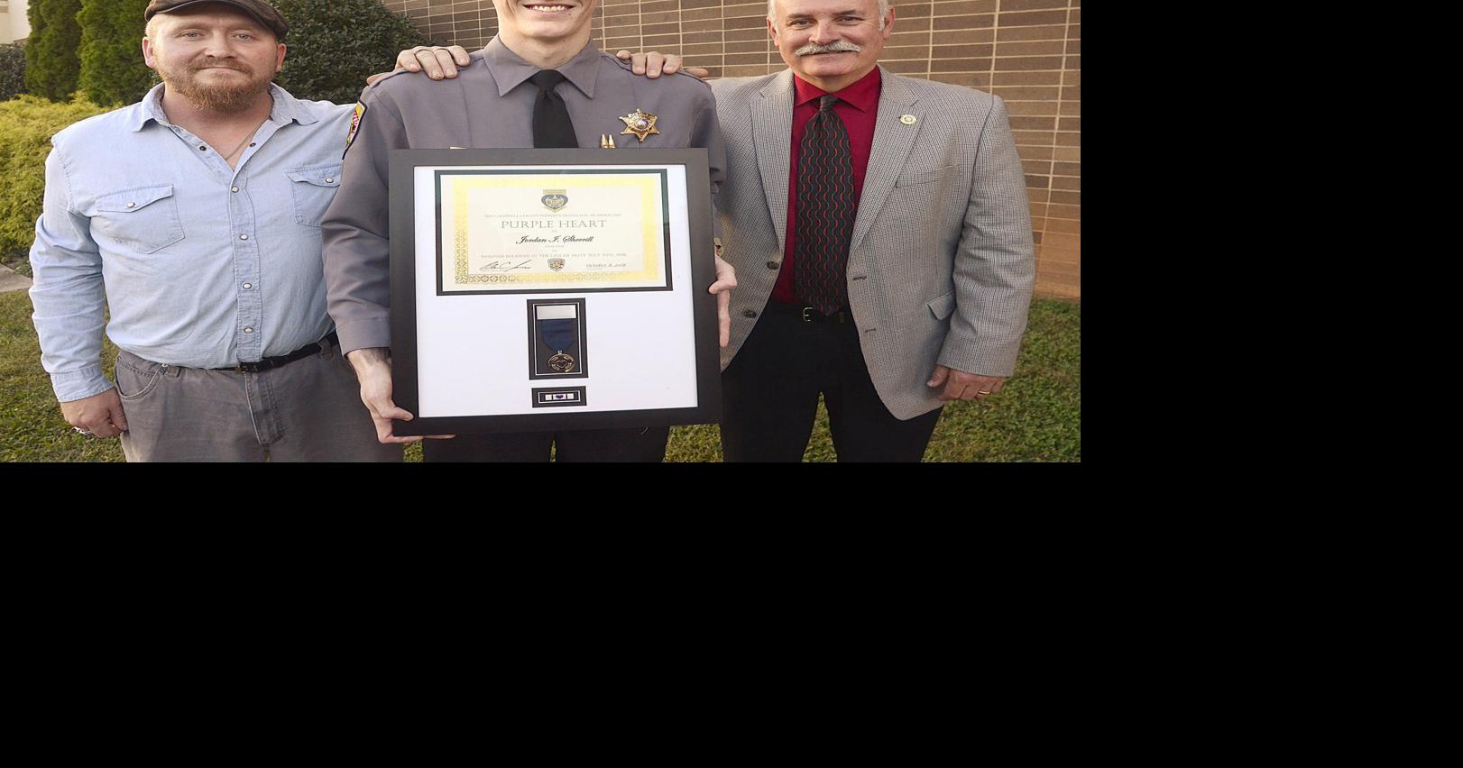 Caldwell County deputy honored three months after shooting