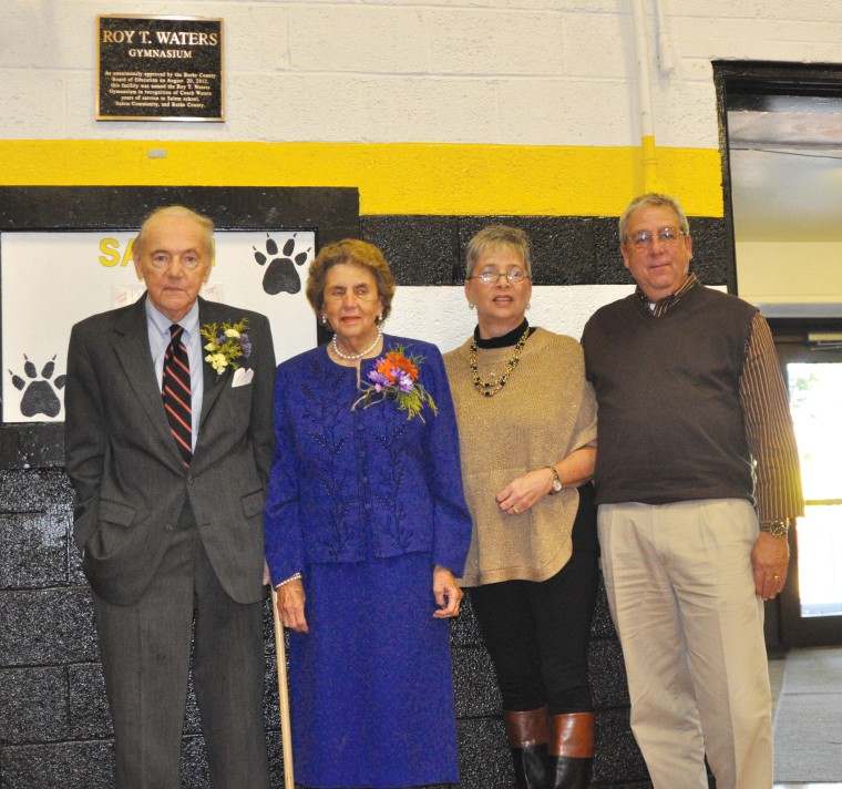 Salem names gym for long-time coach Waters
