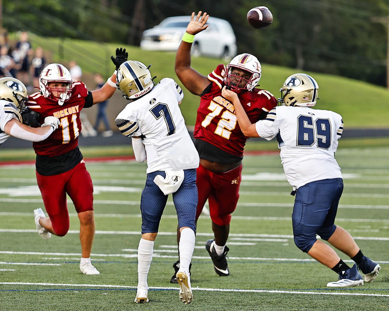 North Carolina high school football: Catawba County games