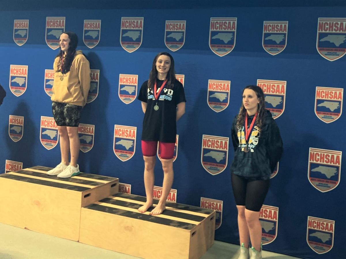 Fred T. Foard swimmer earns 2 podium finishes at state meet