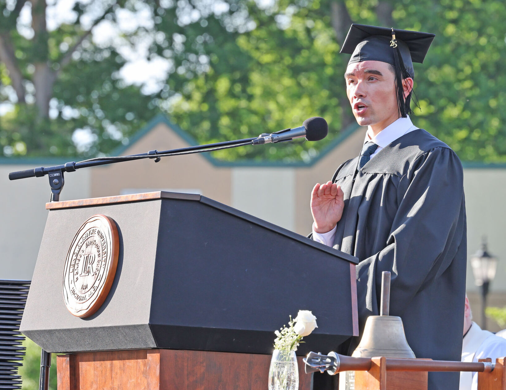 Hickory NC Lenoir-Rhyne University held graduation ceremony