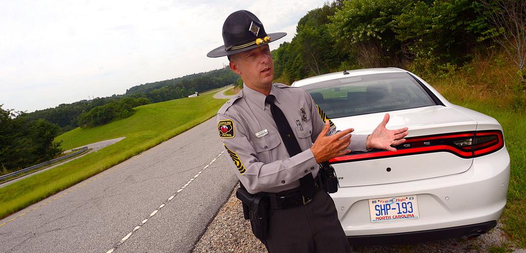 Cameras above I-40 in Hickory focused on distracted truckers