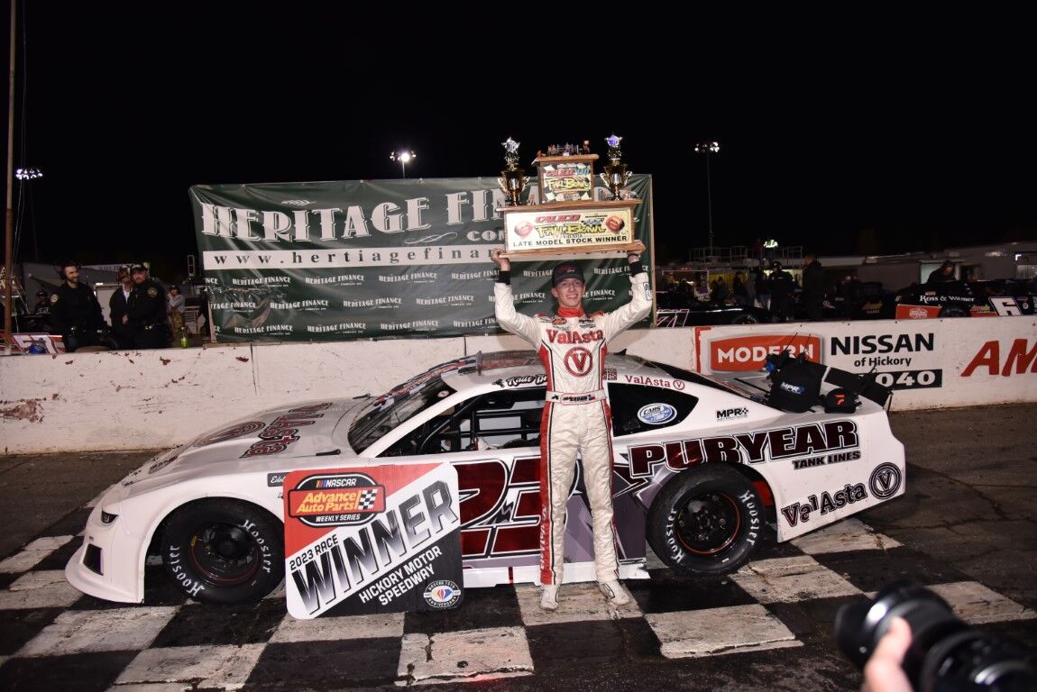 Kade Brown takes Hickory Motor Speedway’s 200-lap finale