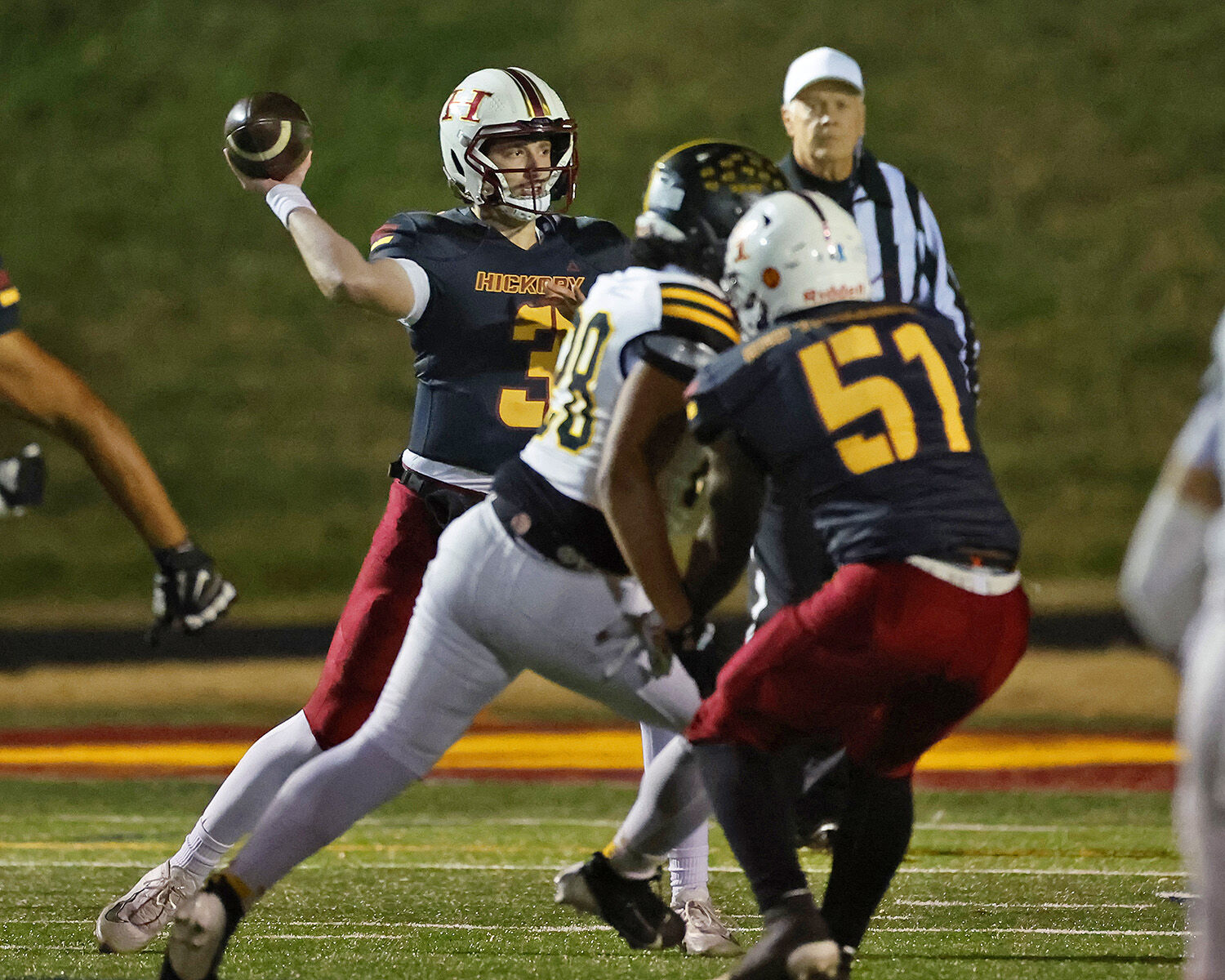 NC football playoffs - Hickory, Maiden, Newton-Conover win