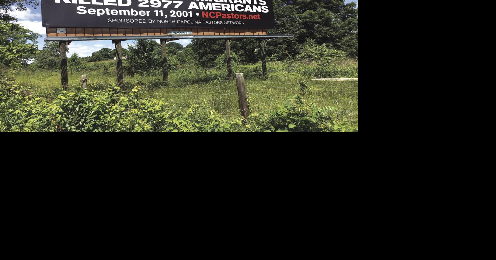 Letters To The Editor Oppose The Billboard About Muslims