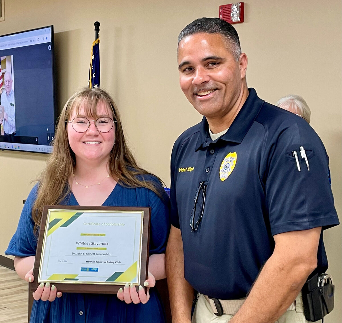 Rotary club presents scholarships