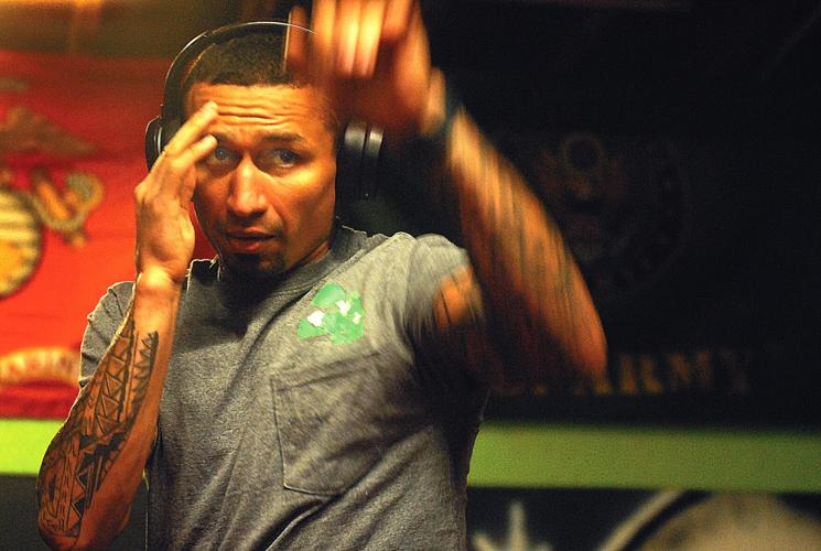 Hickory bare knuckles fighter 1 of 4 training in Morganton