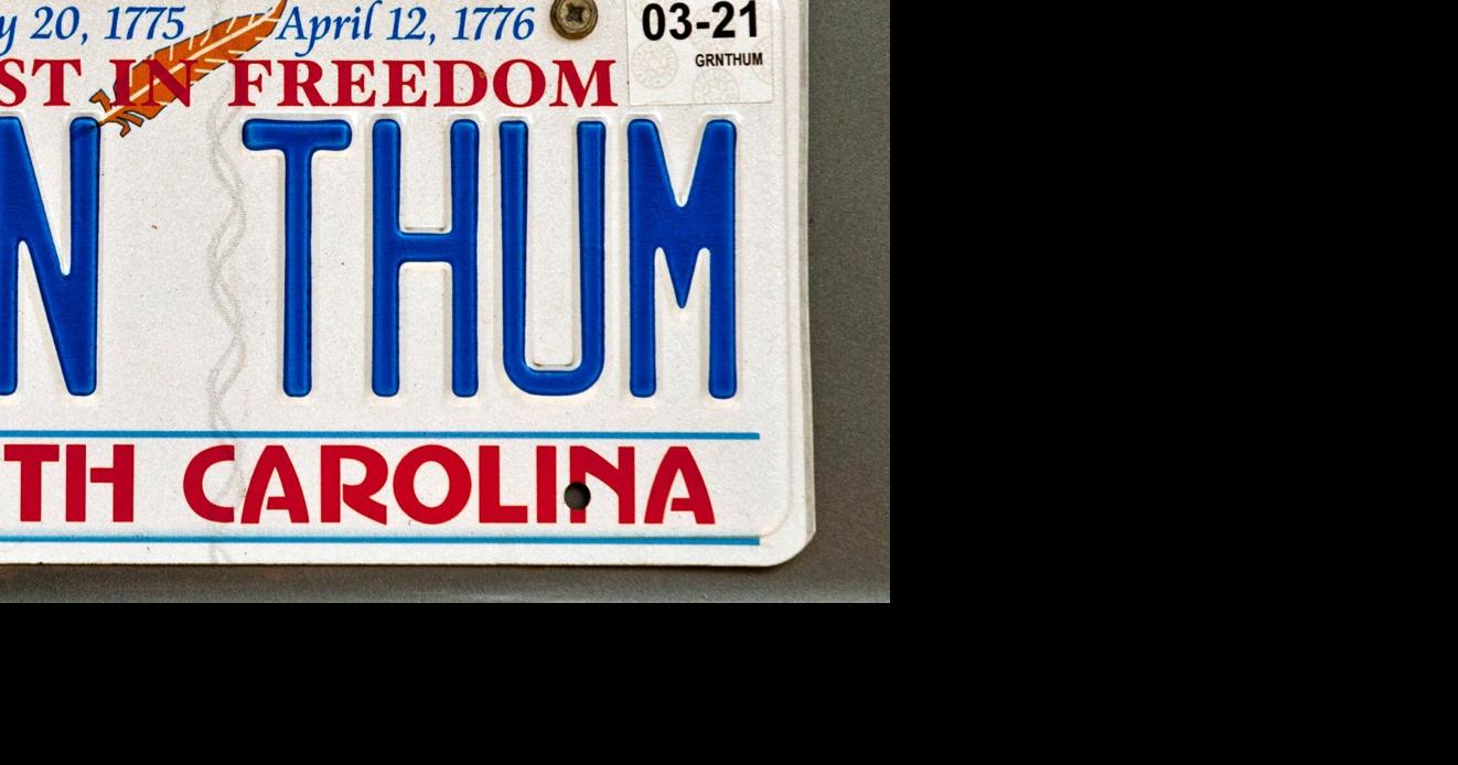 Why do North Carolina license plates say First in Freedom?