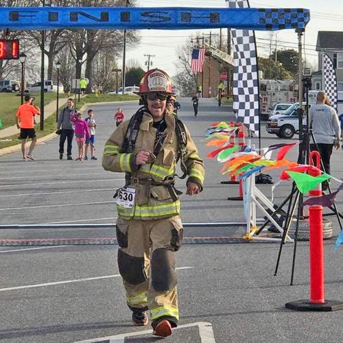 Hickory firefighter's love of running led him to his wife