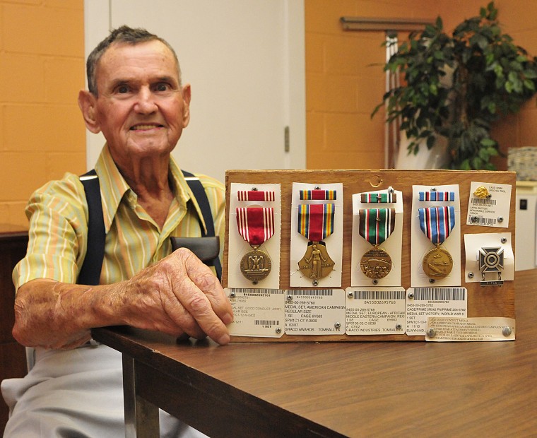 Local World War II veteran finally receives medals