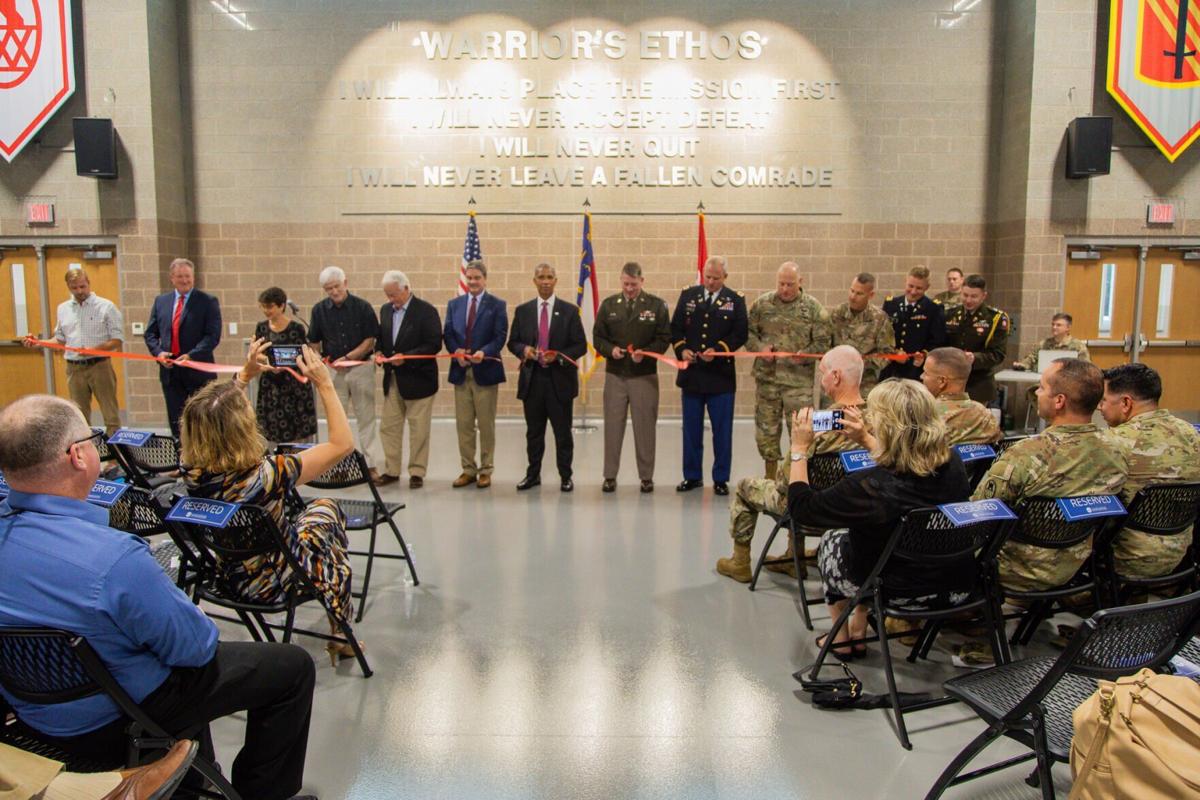 Morganton National Guard training center opens with ceremony