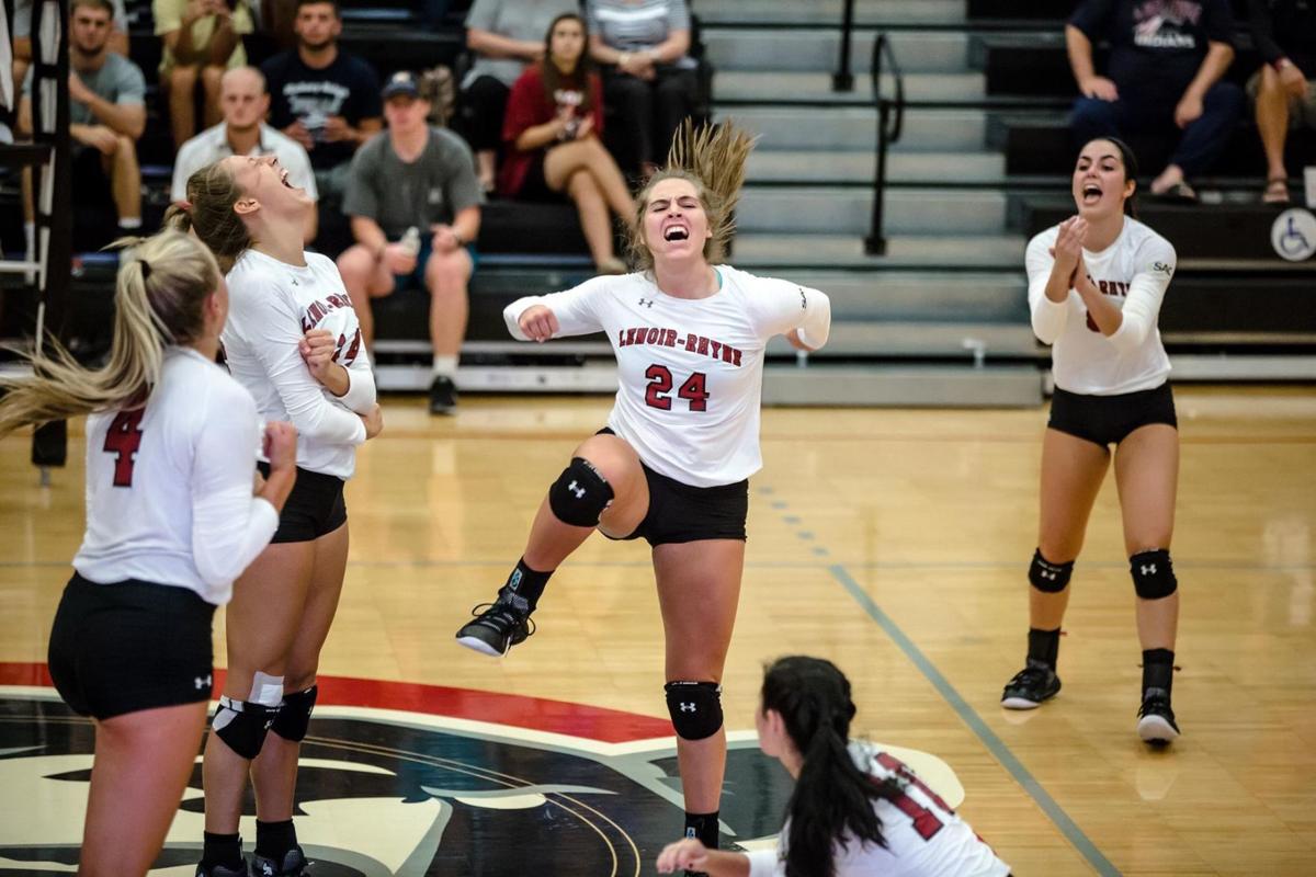 L-R volleyball cruises past UVa-Wise