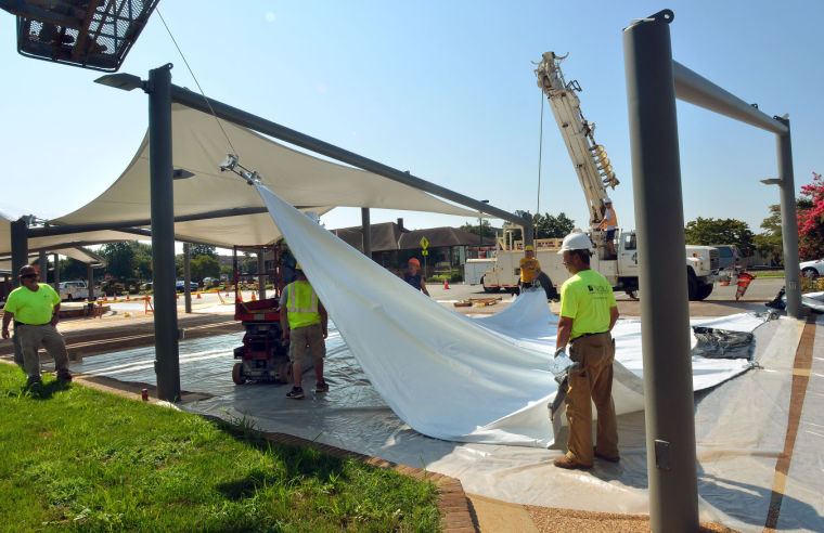 Sails on the Square vs. Hickory pools: Controversy still simmers as ...