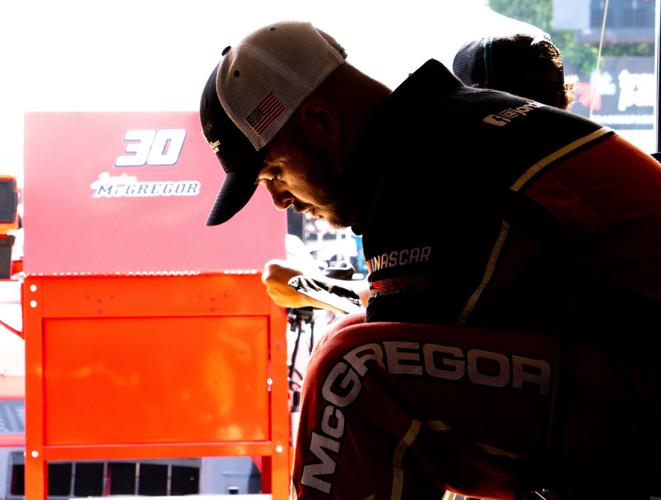 McGregor back at Hickory Motor Speedway after years away