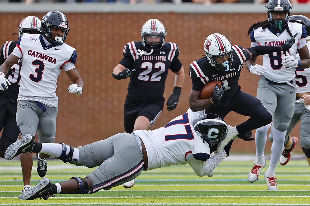 See highlights of Lenoir-Rhyne's 2025 football season