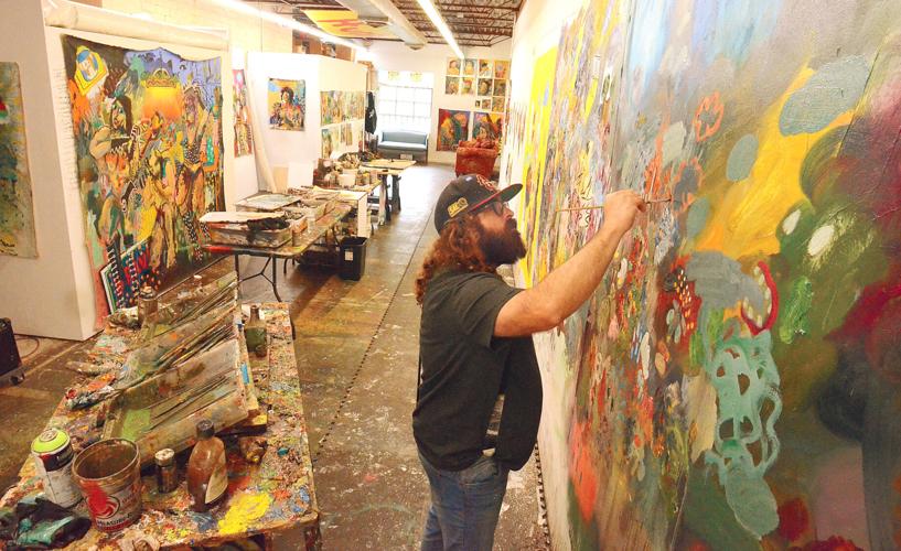 Watch painter Paul Hunter Speagle talk about his art, how he starts a ...