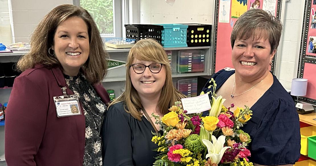Hickory Public Schools honors educator