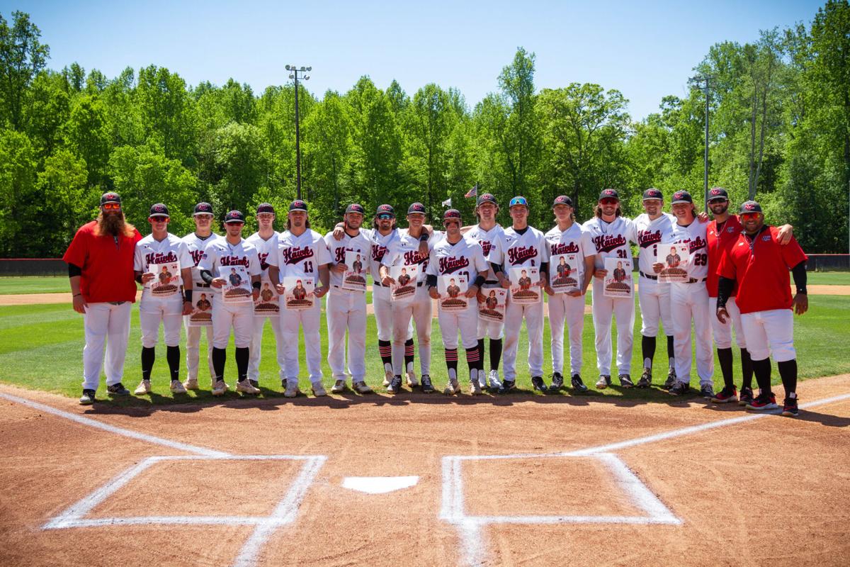 Red Hawks celebrate sophomores with 2 baseball wins