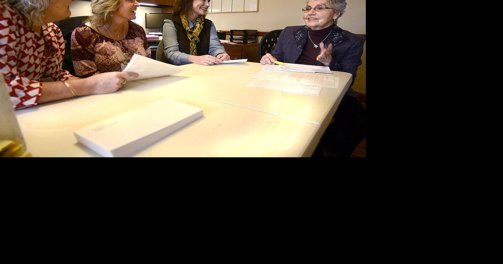 Libby Wells brings joy to Hospice Center to debunk myth