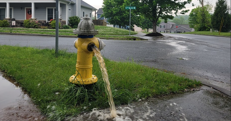 Hickory NC may see brown water with fire hydrant testing