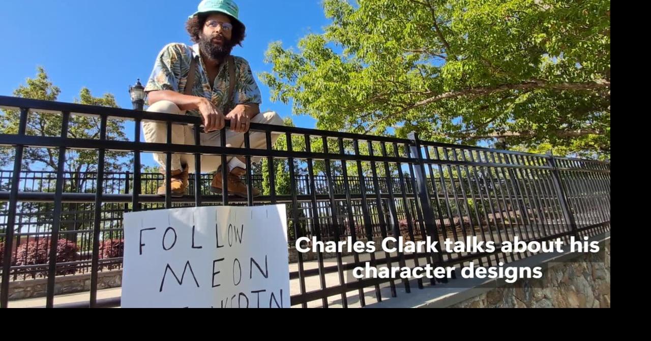 Charles Clark explains how he comes up with characters for internet content