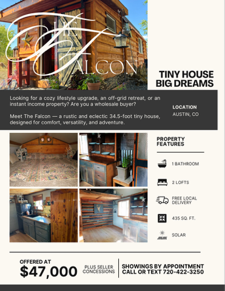 Off-Grid Tiny Home For Sale | Mobile Homes For Sale ...