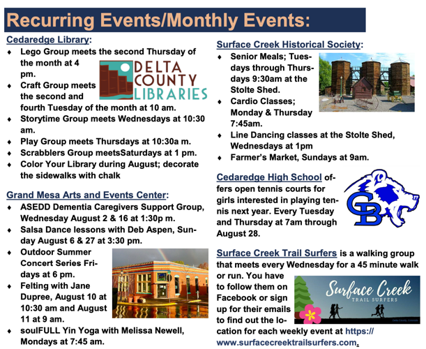 Town of Cedaredge News | Community | highcountryspotlight.com